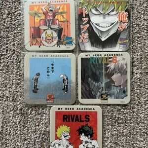 Manga | Kitchen | My Hero Academia Deku And Bakugo Coasters Exclusive ...